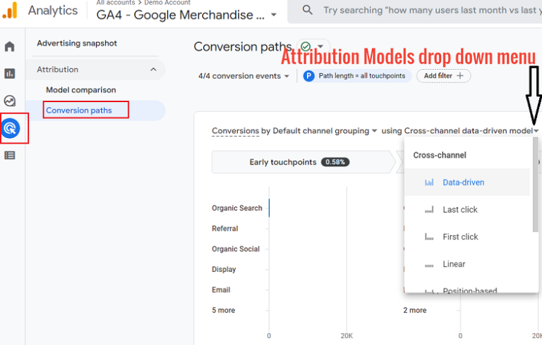 آشنایی با مفهوم Conversion ،Attribution و Models در گوگل آنالیتیکس 4 - بلاگ کلیک اول